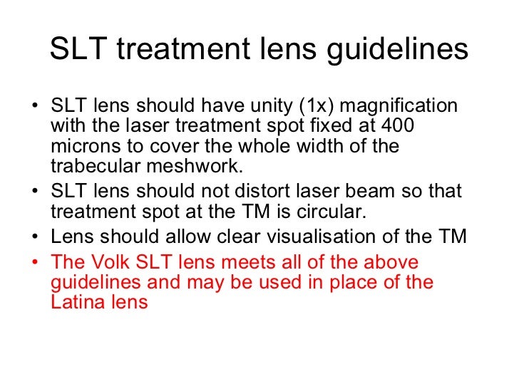 Slt Lens Presentation