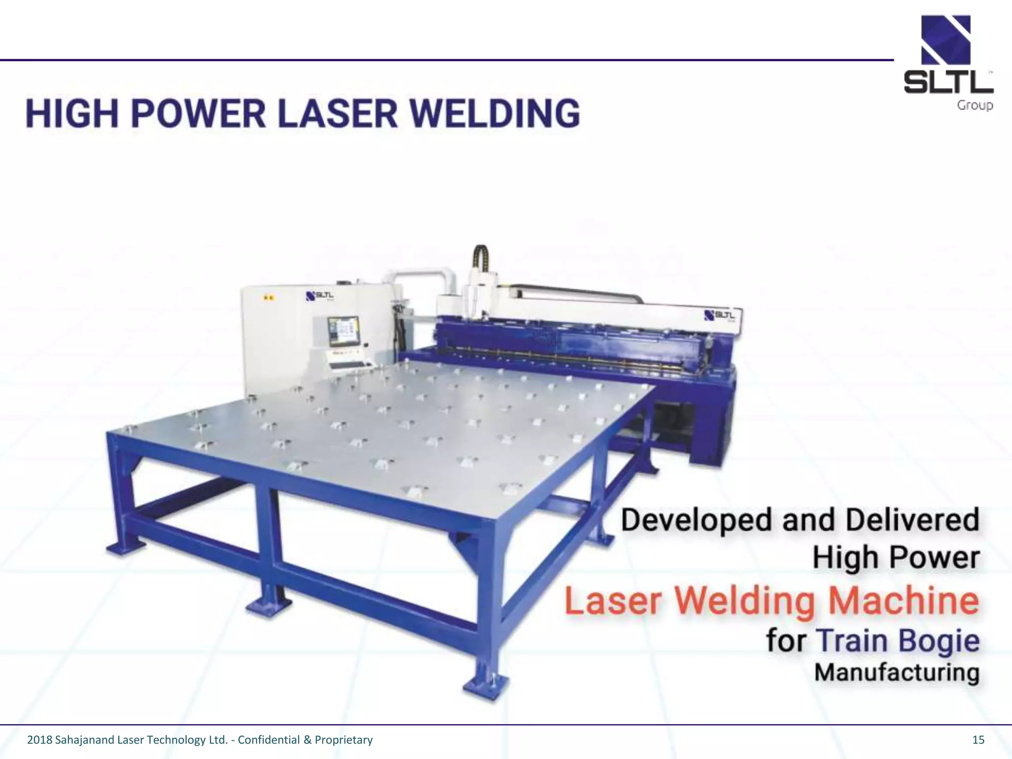 SLTL Group overview - Laser Machines Manufacturer 2018 | PPT