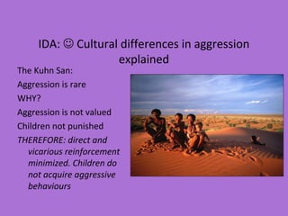Social psychological theories of aggression - SLT A2 | PPT