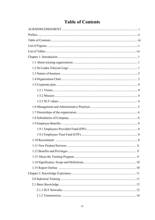 Industrial Training Report - SLT | PDF