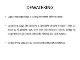 Sludge Dewatering | PDF