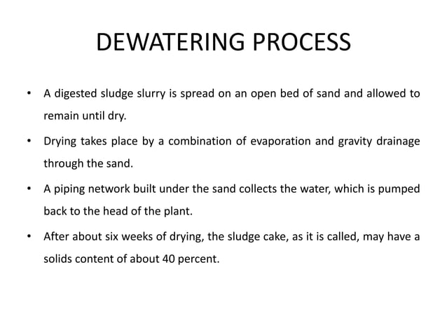 Sludge Dewatering | PDF