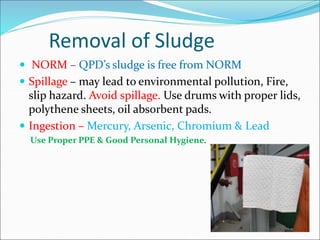 Crude oil Sludge Handling safety procedure.ppt