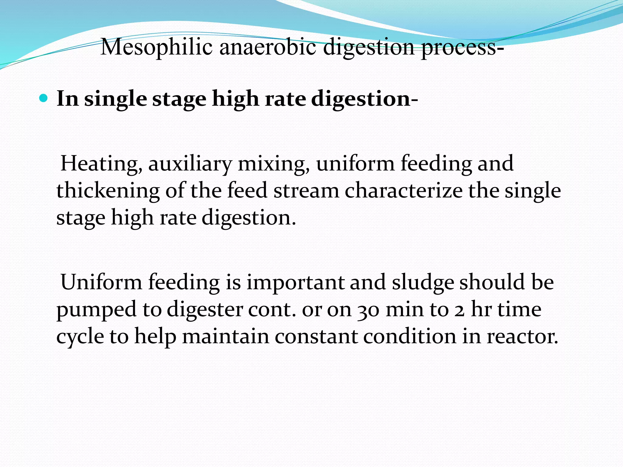 Sludge thickening and stabilization processes | PPTX