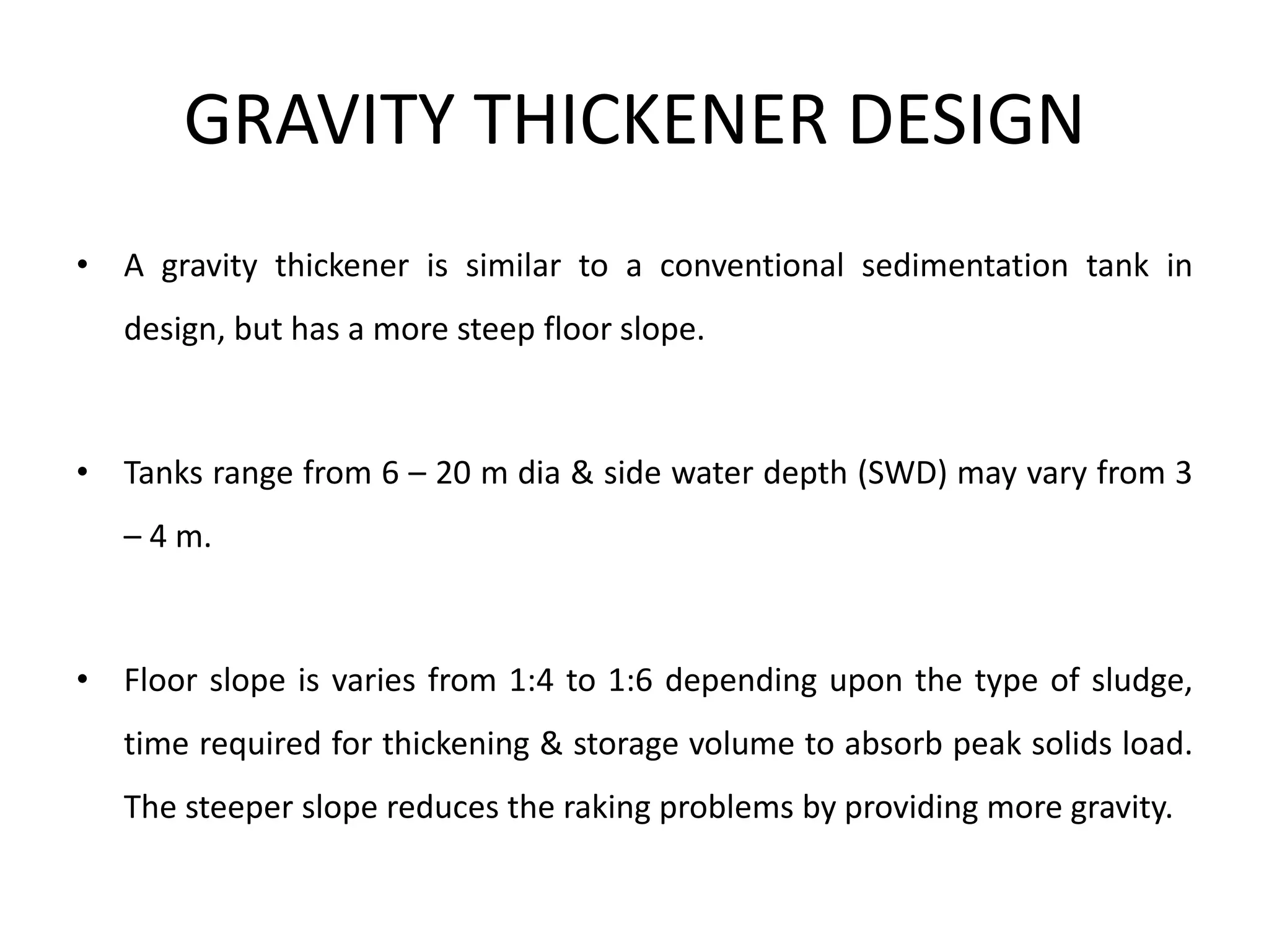 Sludge Thickening and the process of ppt | PDF
