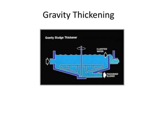 Sludge Thickening and the process of ppt | PDF