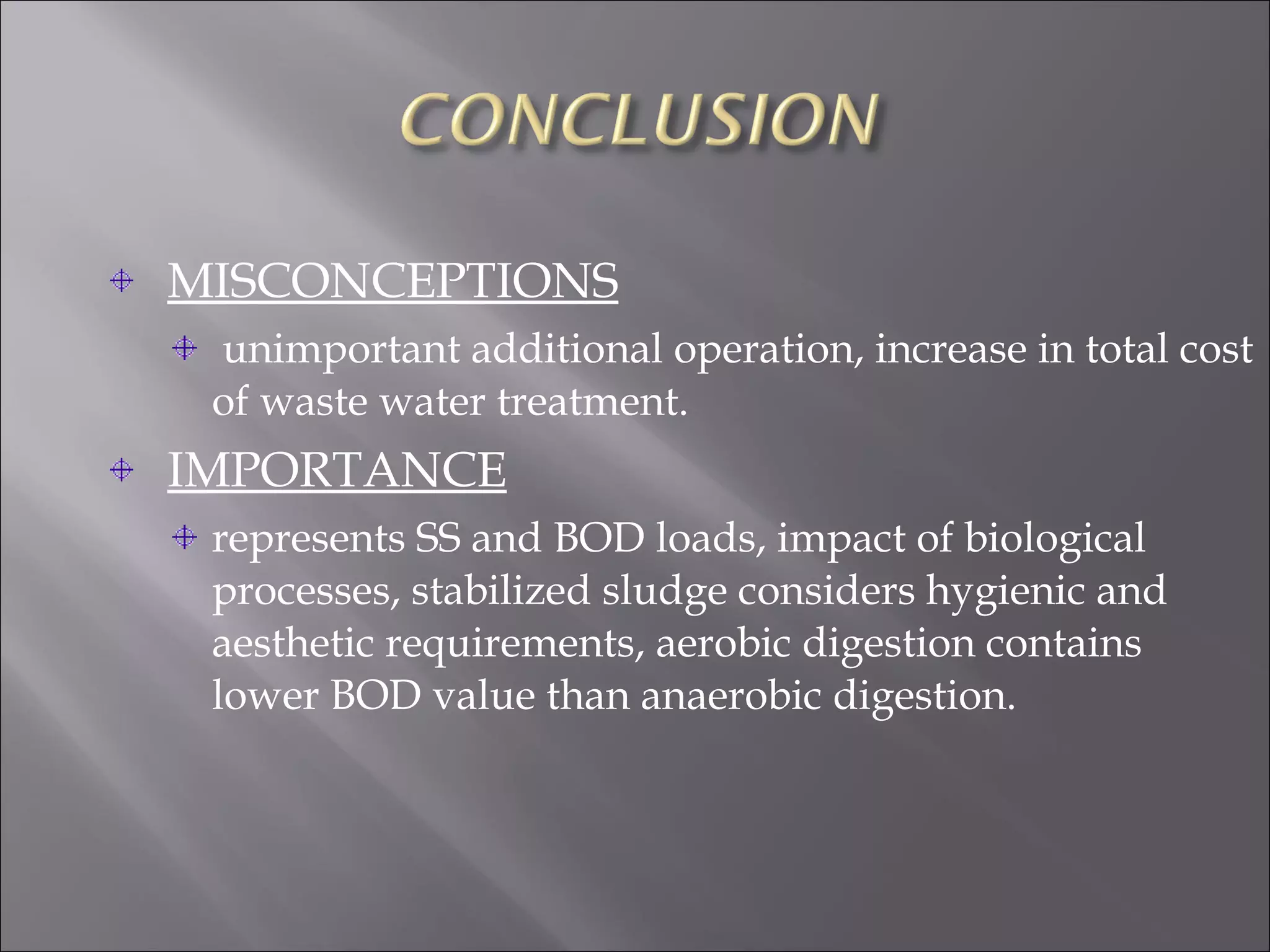 Sludge treatment and disposal | PPT