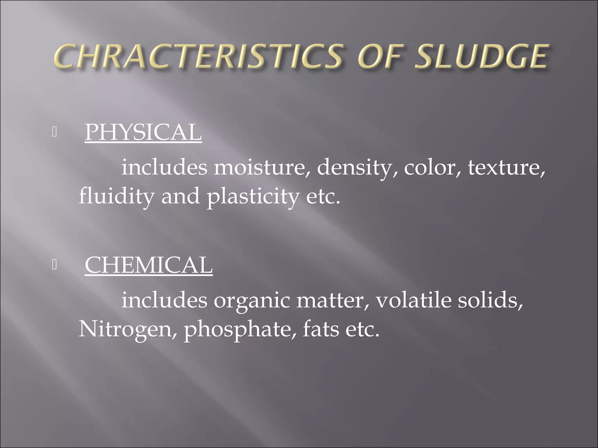 Sludge treatment and disposal | PPT