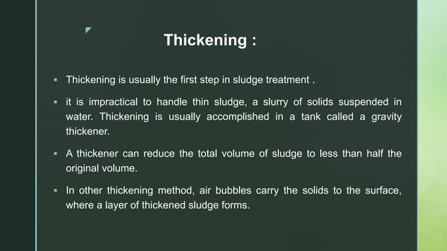 Sludge treatment and disposal | PPT