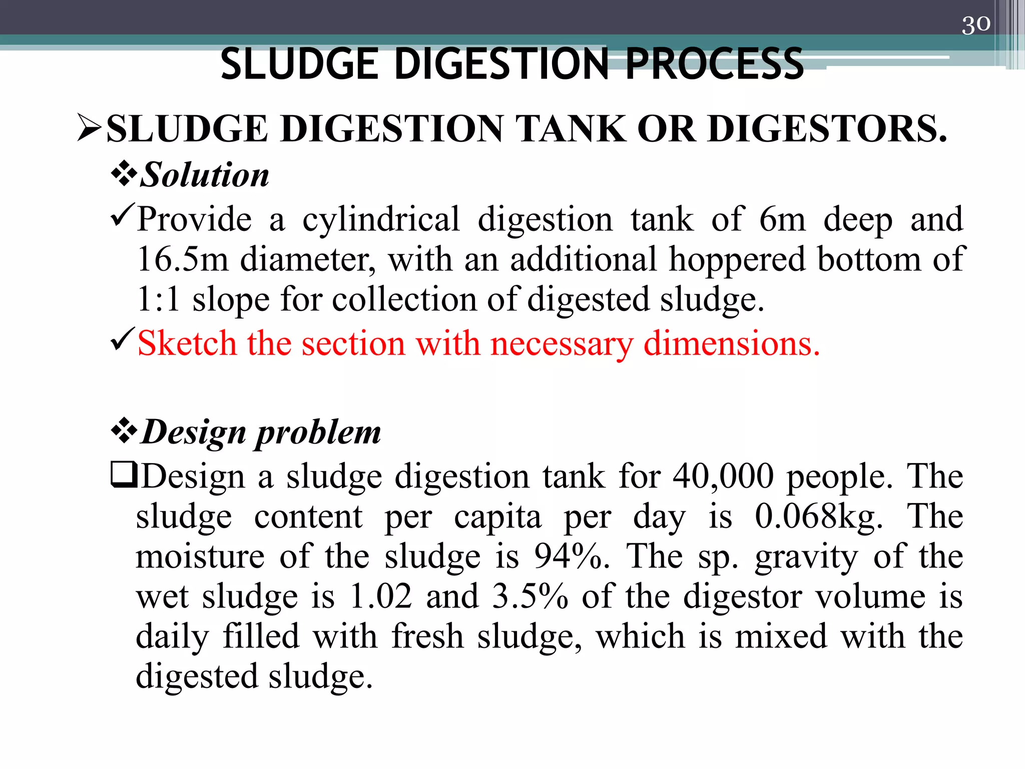 Sludge treatment and disposal 1 | PPTX