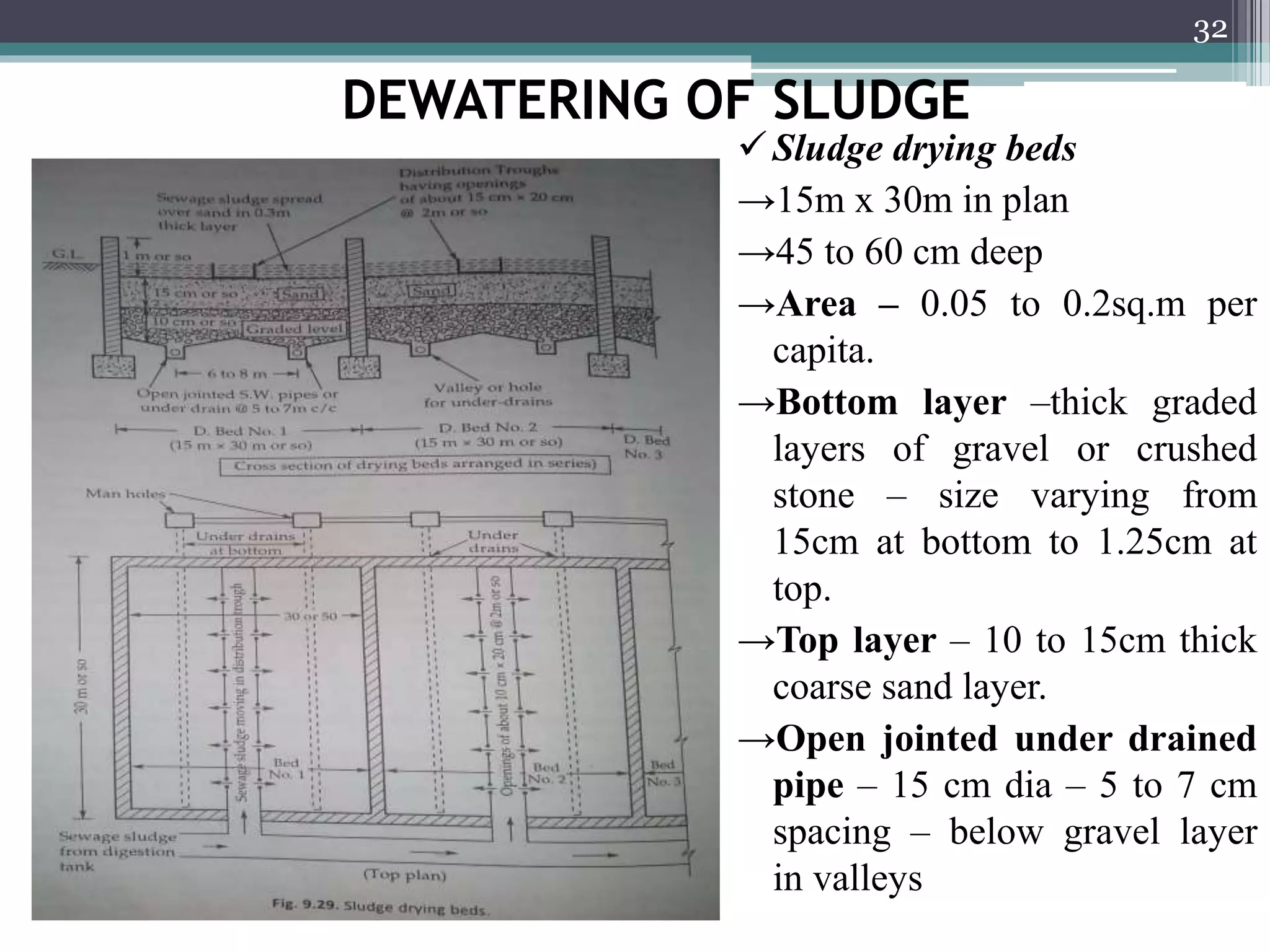 Sludge treatment and disposal 1 | PPTX