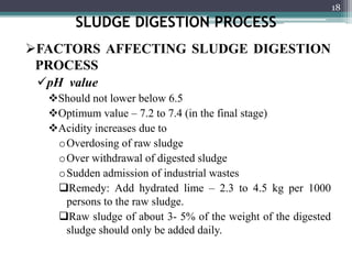 Sludge treatment and disposal 1 | PPTX