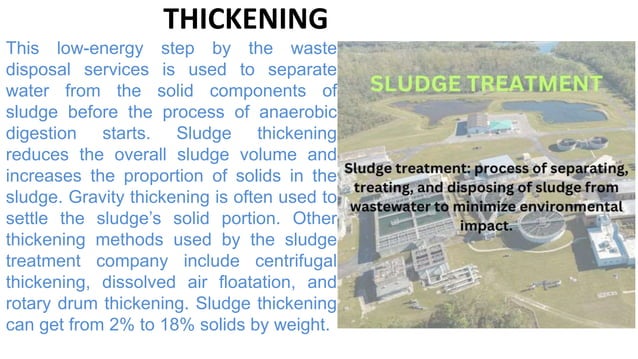 Sludge treatment and waste disposal services that leave minimal impact ...