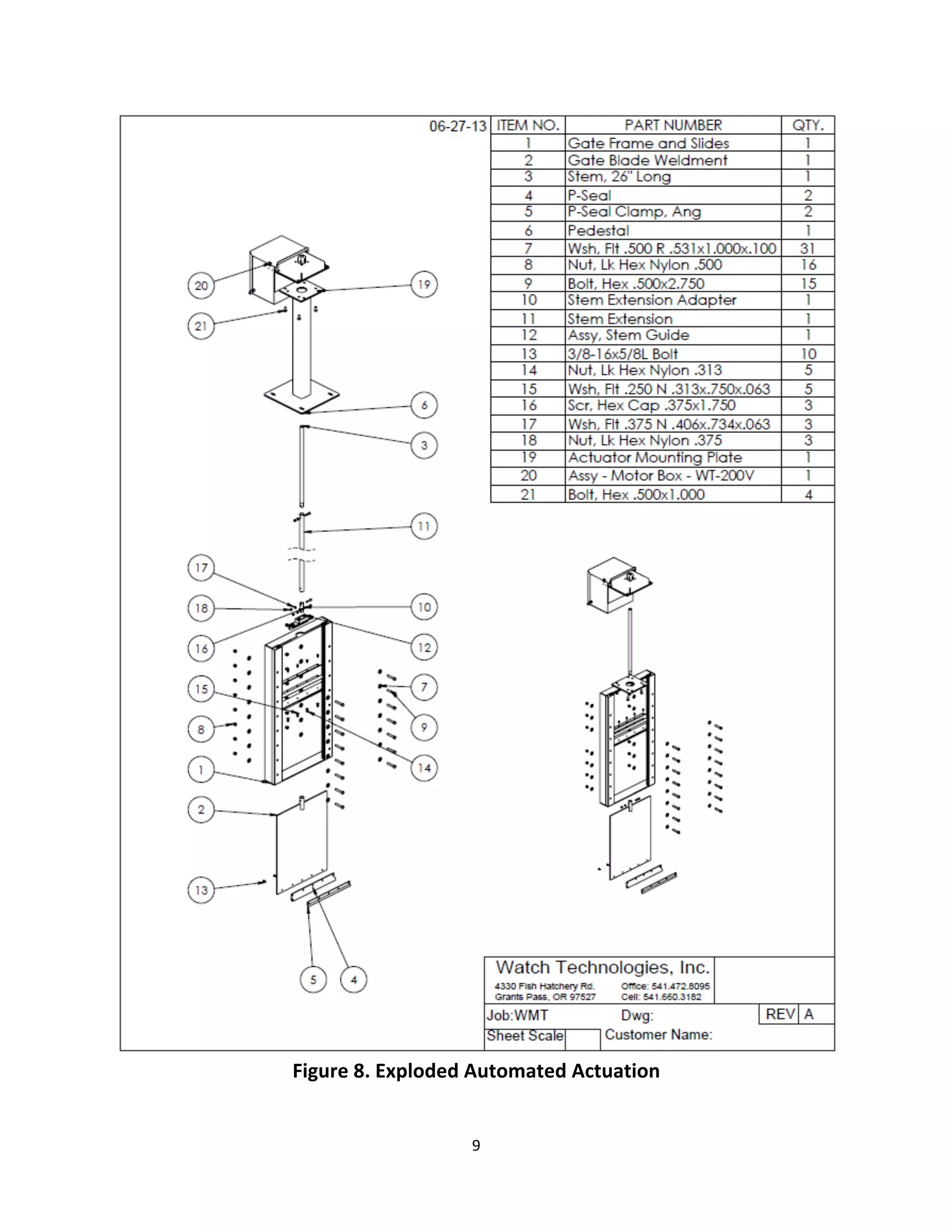 Sluice Gate Installation Guide - Watch Technologies | PDF