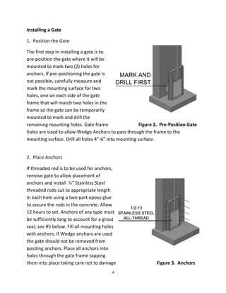 Sluice Gate Installation Guide - Watch Technologies | PDF