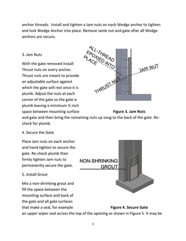 Sluice Gate Installation Guide - Watch Technologies | PDF