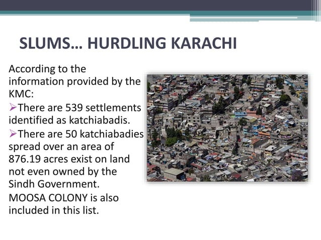 Slum areas | PPTX