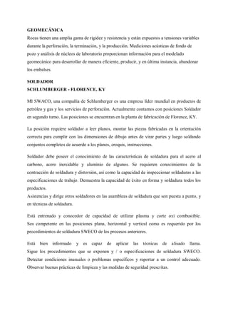 Sandoval Jenny-Slumberger surenco s.a. | PDF
