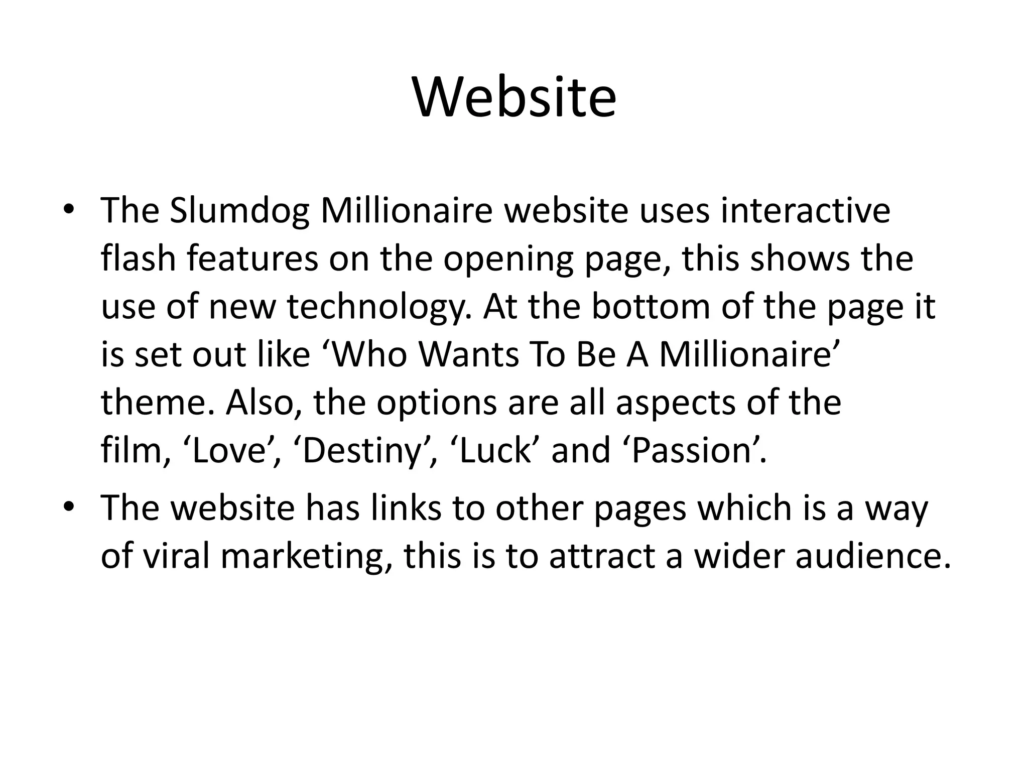 Slumdog millionaire | PPTX