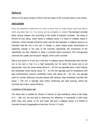 SLUMP TEST REPORT DCC 2042 | DOCX