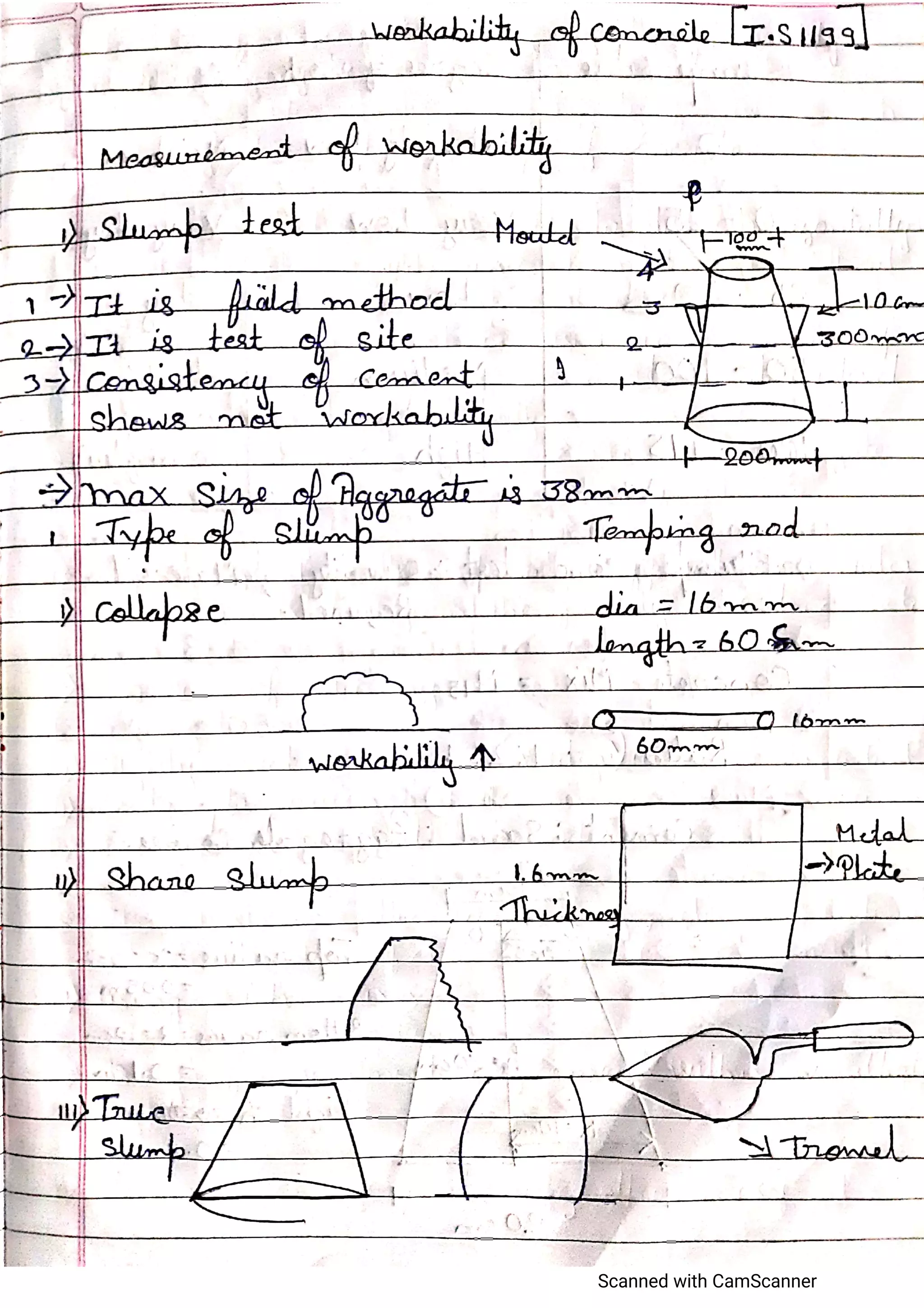 Slump test | PDF | Civil Engineering Industry | Industries