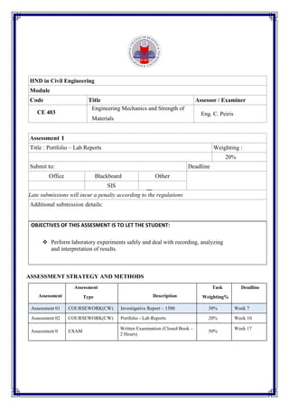 Slump test report | PDF