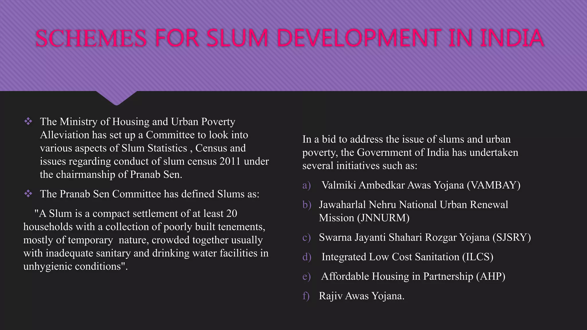 Slum upgrading | PPTX