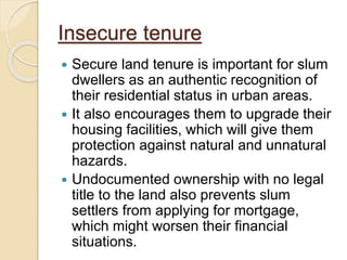 Slums | PPTX