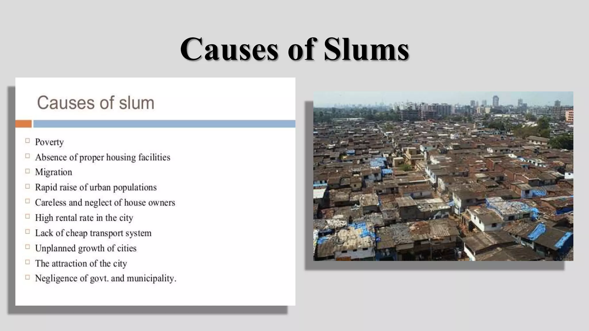 Slums | PPTX