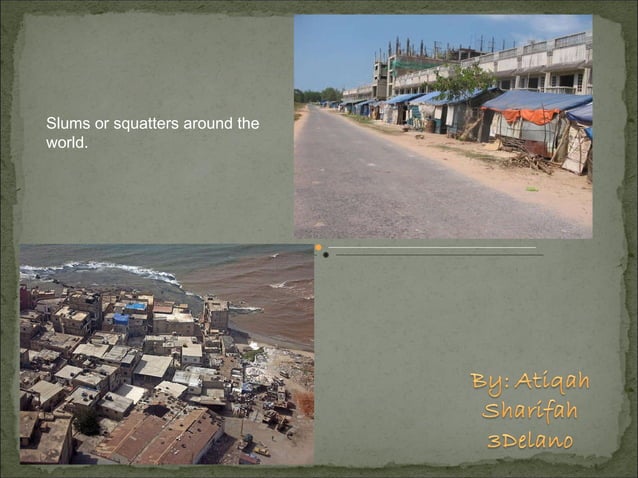 Shanty Towns | PPT