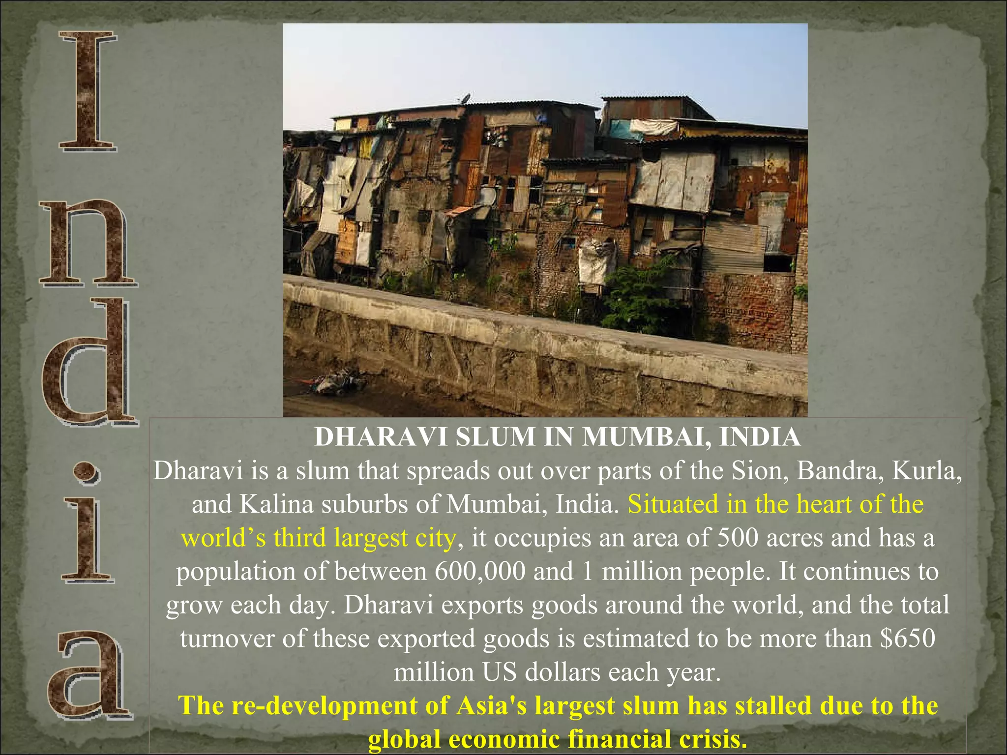 Slums Geog | PPT