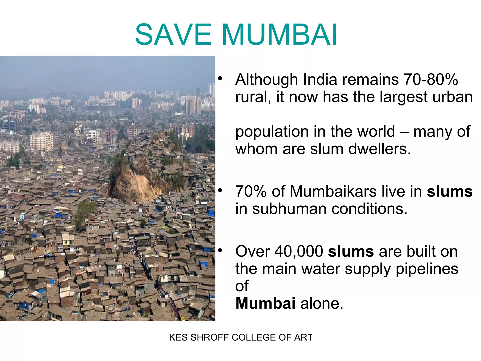 Slums In Mumbai | PPT