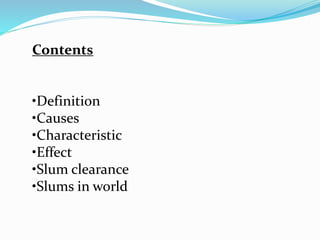 Slums1 | PPT