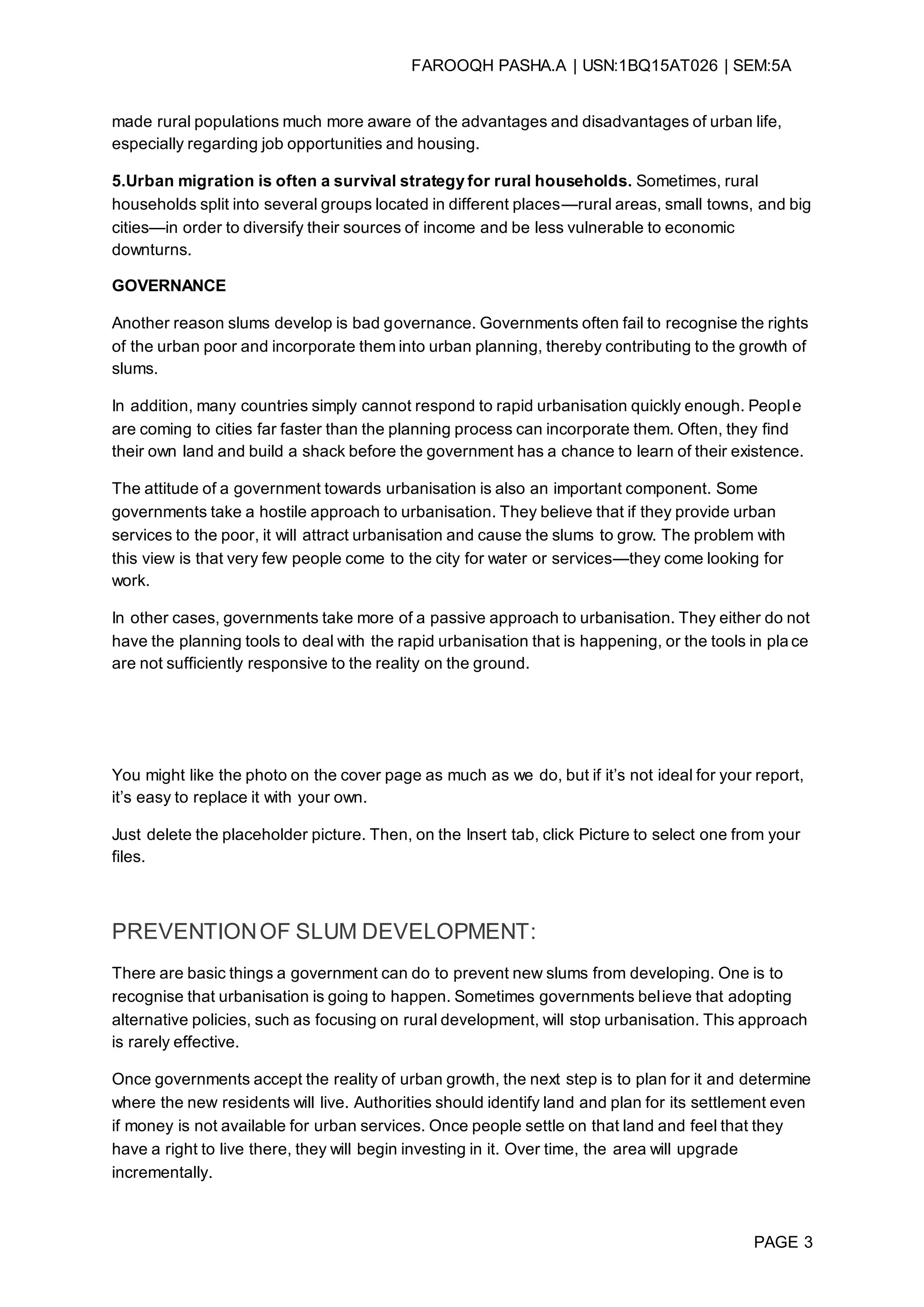 slum upgradation in india | DOCX