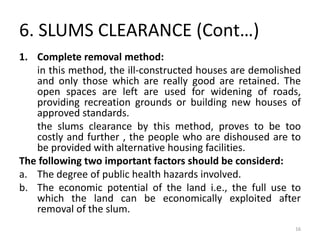 Slums presentation | PPTX