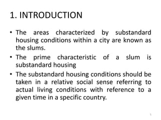 Slums presentation | PPTX