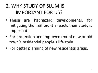 Slums presentation | PPTX