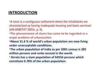 Slum study_Geography | PPT