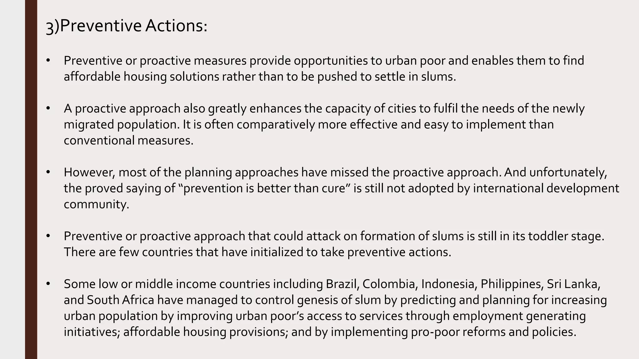 Slum upgradation | PPTX