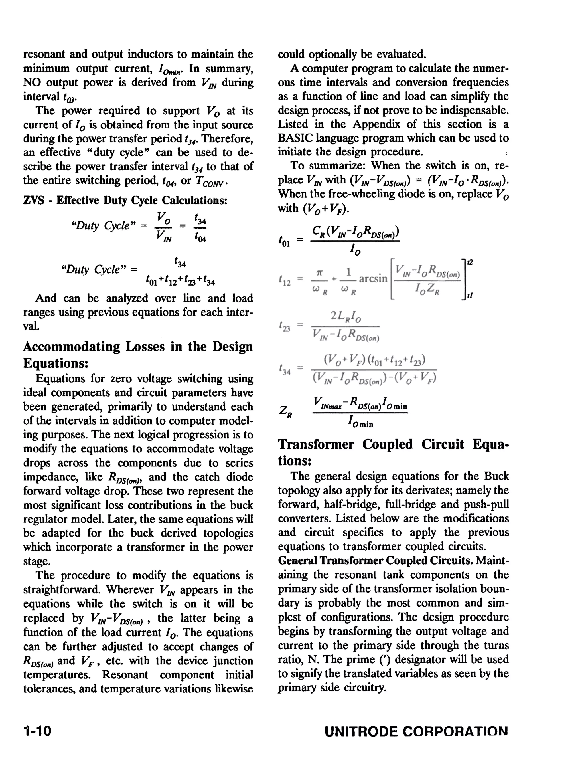 Zero voltage switching resonant power conversion | PDF Zero voltage switching resonant power conversion | PDF