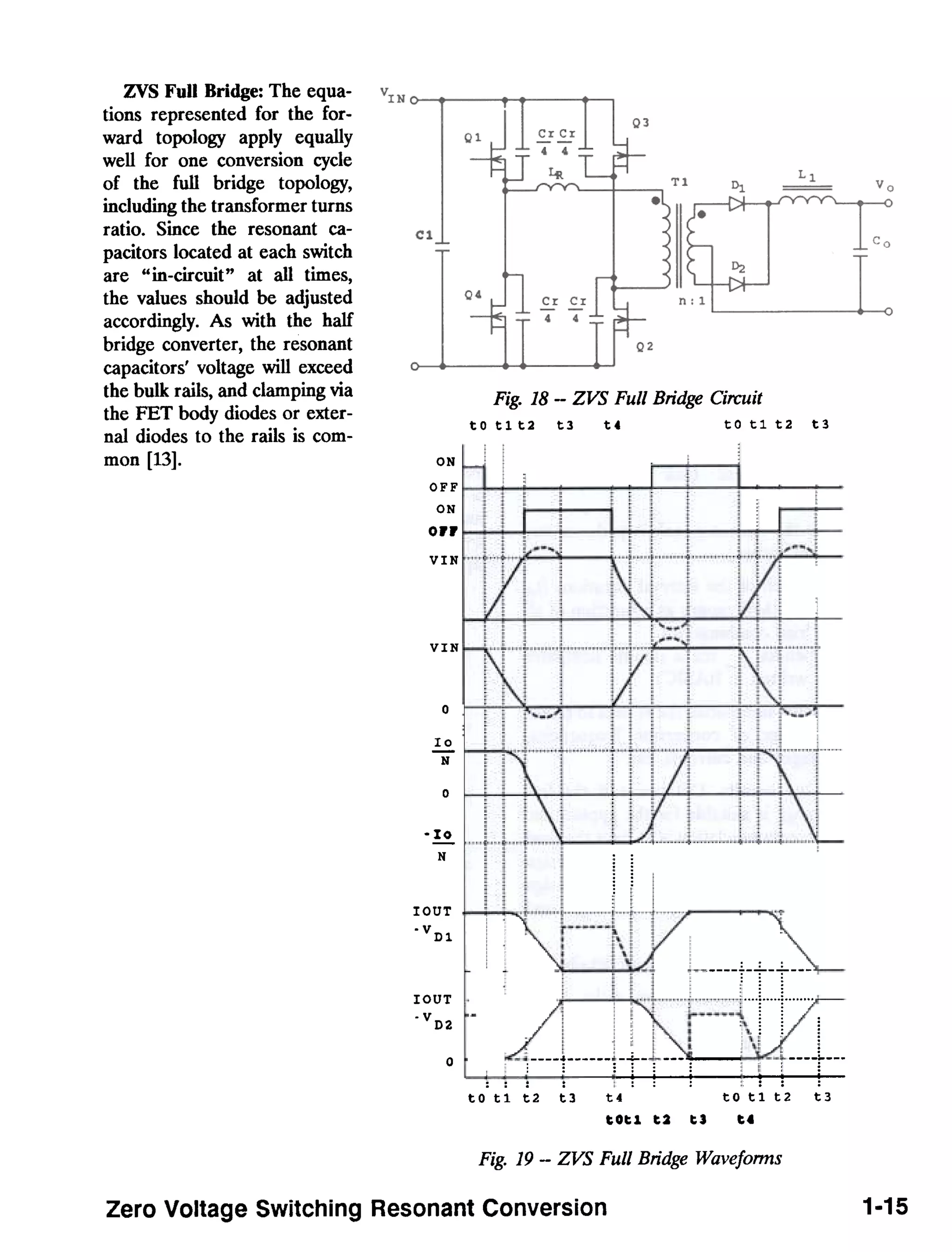 Zero voltage switching resonant power conversion | PDF