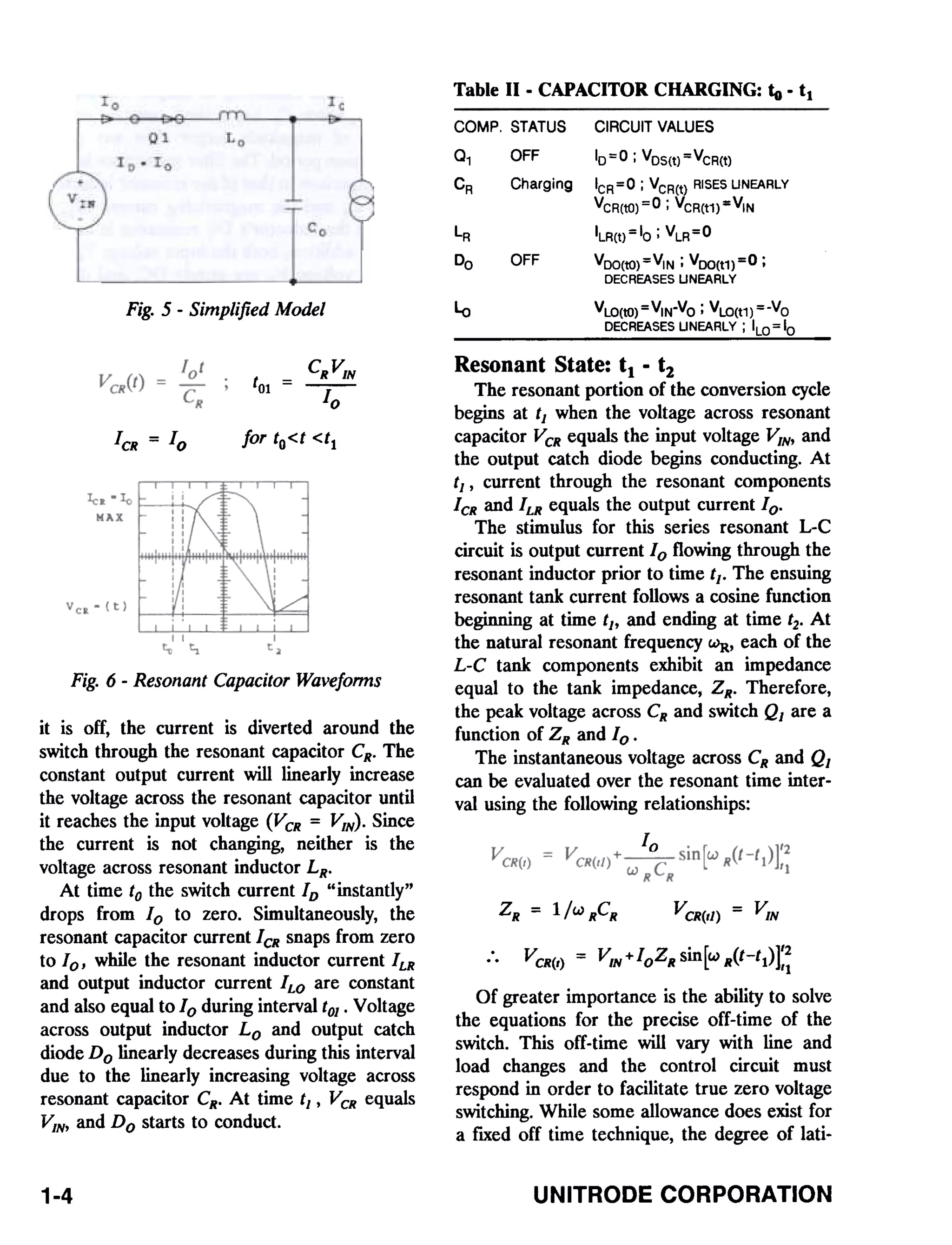 Zero voltage switching resonant power conversion | PDF