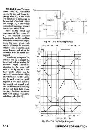 Zero voltage switching resonant power conversion | PDF