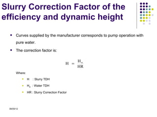 Slurry conveying | PPT