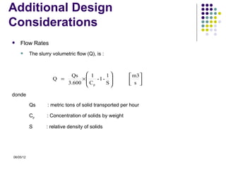 Slurry conveying | PPT
