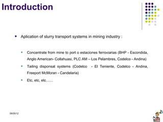 Slurry conveying | PPT