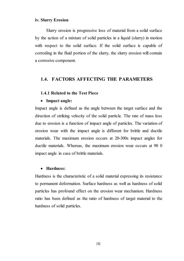 Slurry erosion test rig | DOCX