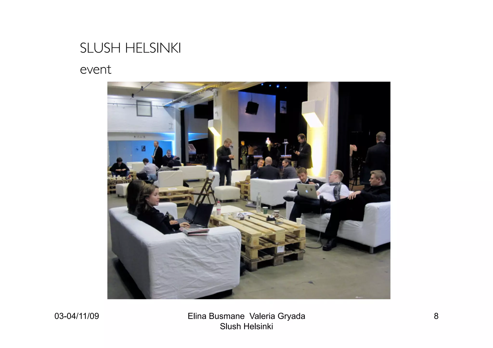 Slush Event Spatial design | PDF