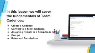 SalesLoft Team Cadences | PDF
