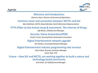 WCTEL Technology Update for SLV | PPT